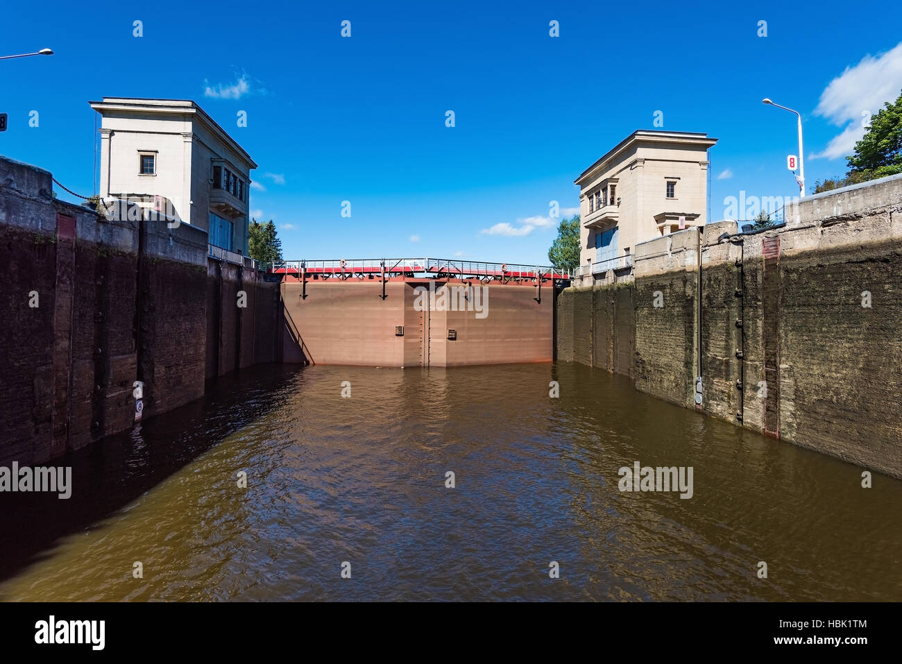 gateway on channel ships Stock Photo - Alamy
