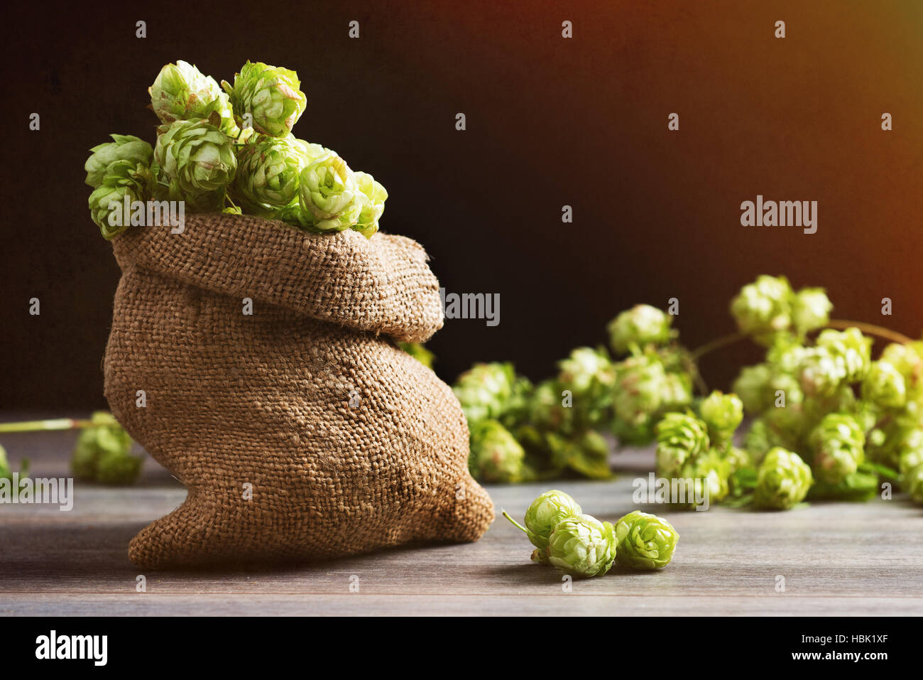 Sack of hops hi-res stock photography and images - Alamy