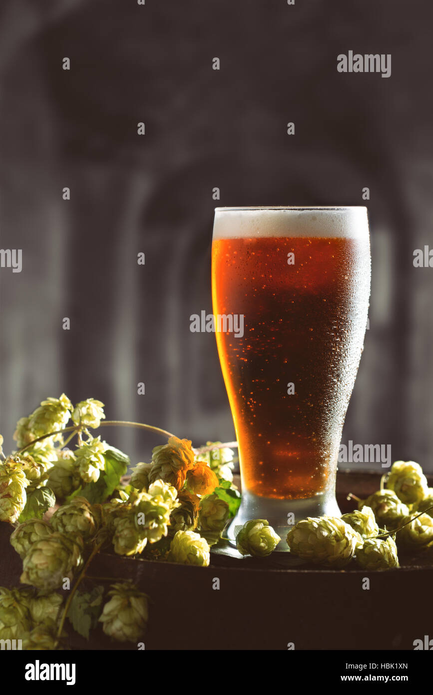 Barrel beer pint hi-res stock photography and images - Alamy