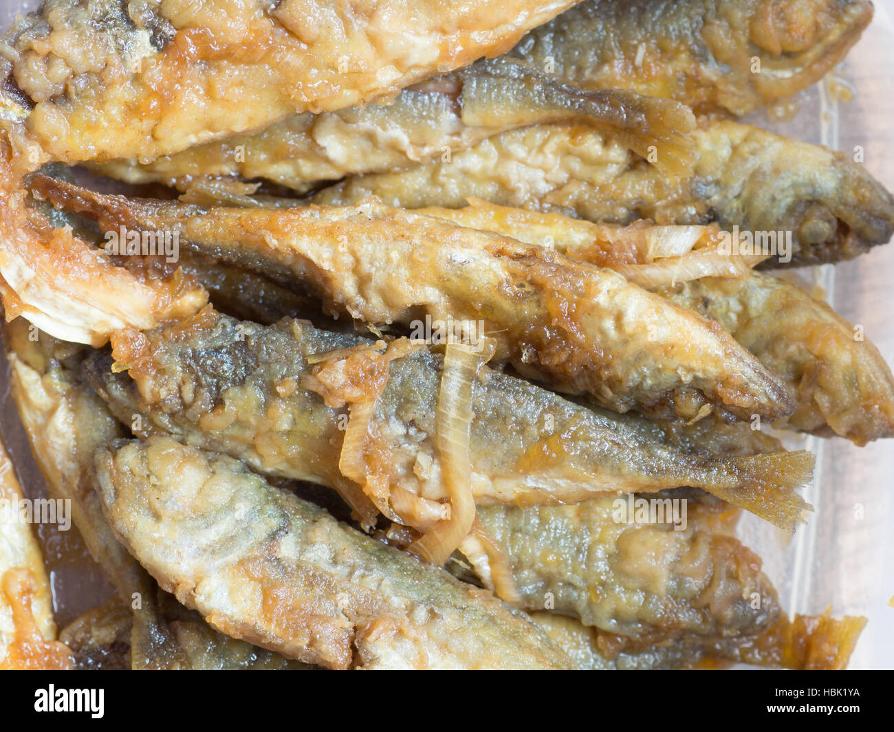 Japanese cuisine, fried fish marinade called Aji No Namban Stock Photo ...