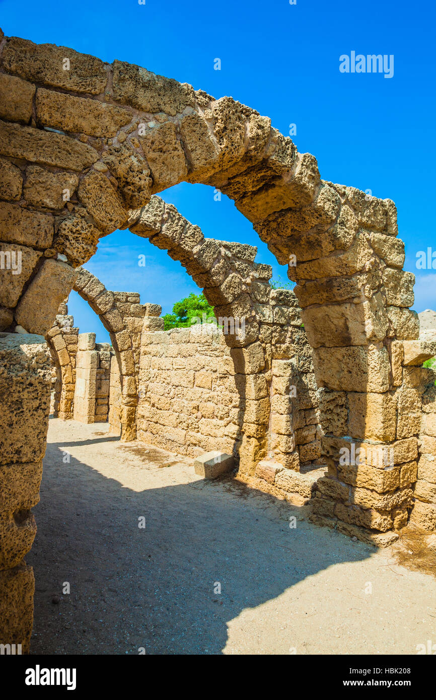 Arch overlappings of antique times Stock Photo - Alamy