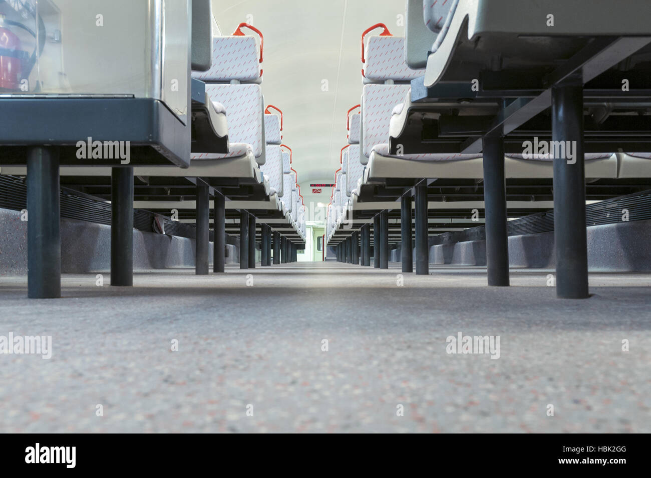 Train row seats hi-res stock photography and images - Alamy