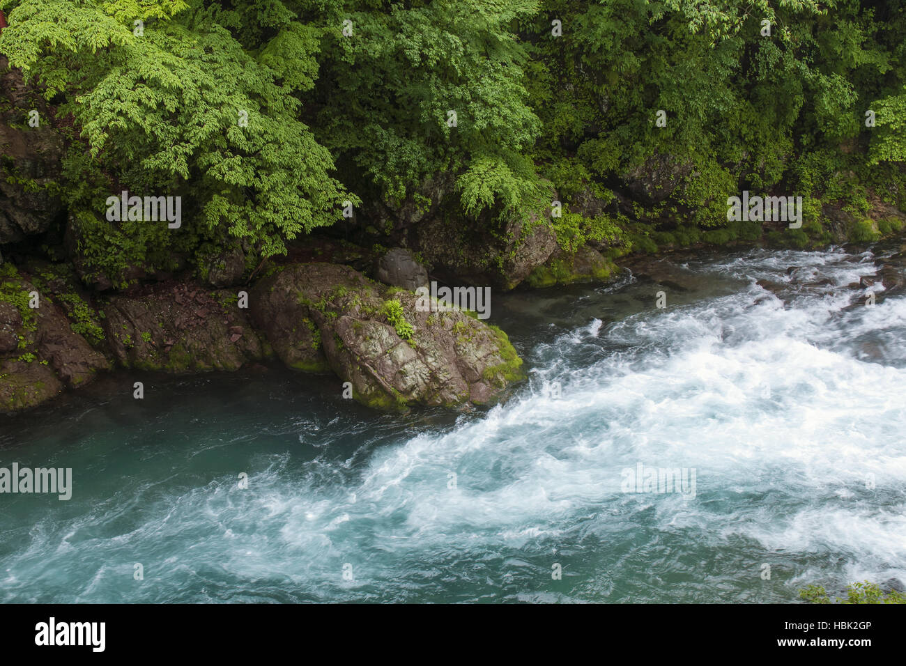 Japan river stone hi-res stock photography and images - Alamy