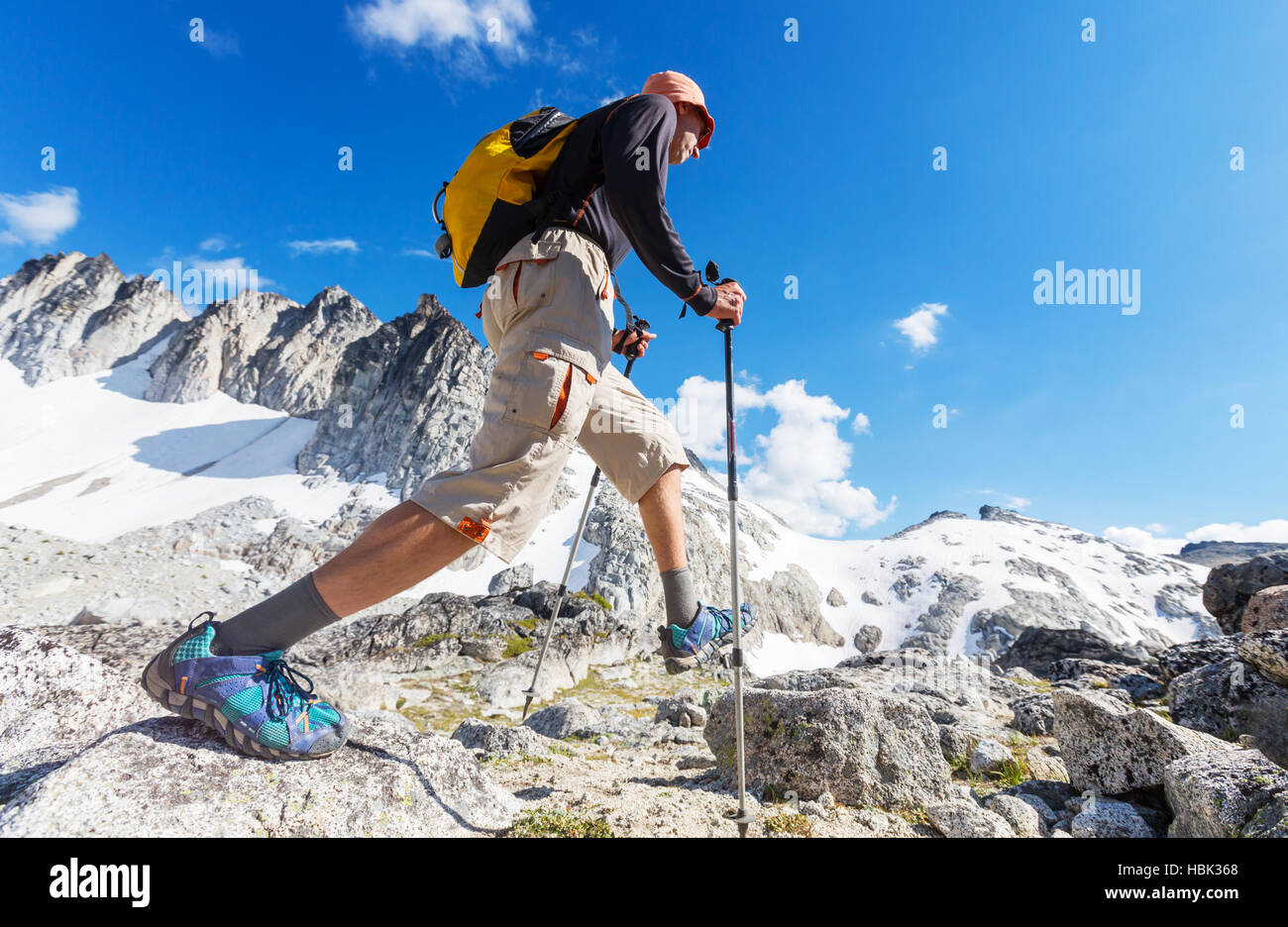 Wanderung wanderer wanderer trek hi-res stock photography and images ...