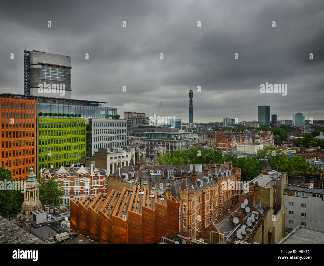 Modern London architecture Stock Photo - Alamy