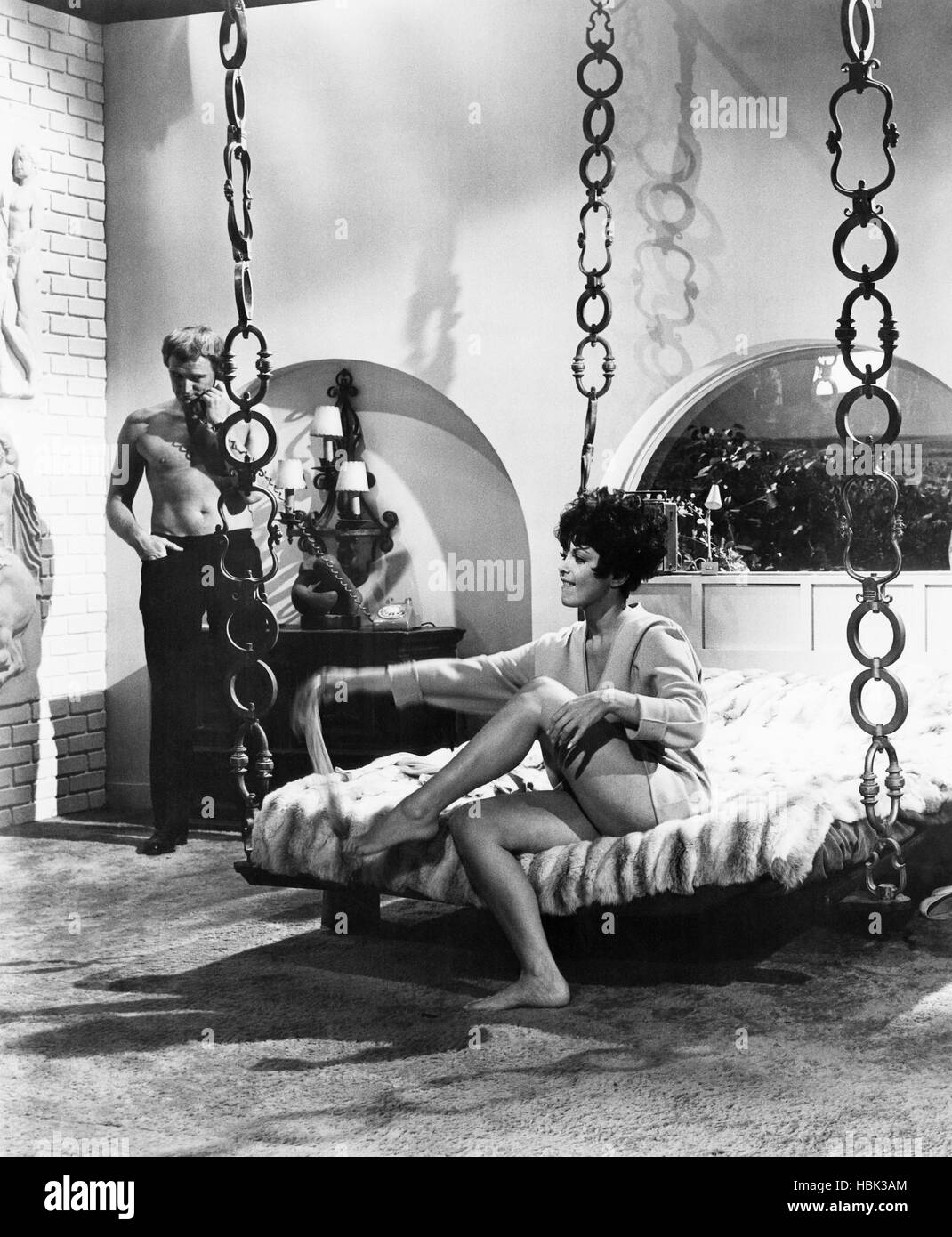 CAPRICE, Richard Harris, Lisa Seagram, 1967, TM and Copyright (c) 20th ...