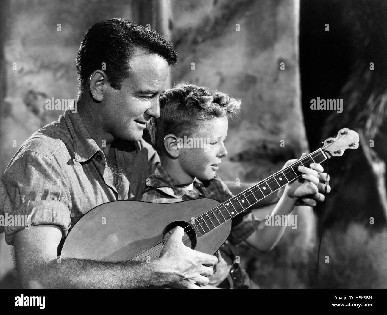 THE CAPTURE, Lew Ayres. Jimmy Hunt, 1950 Stock Photo - Alamy