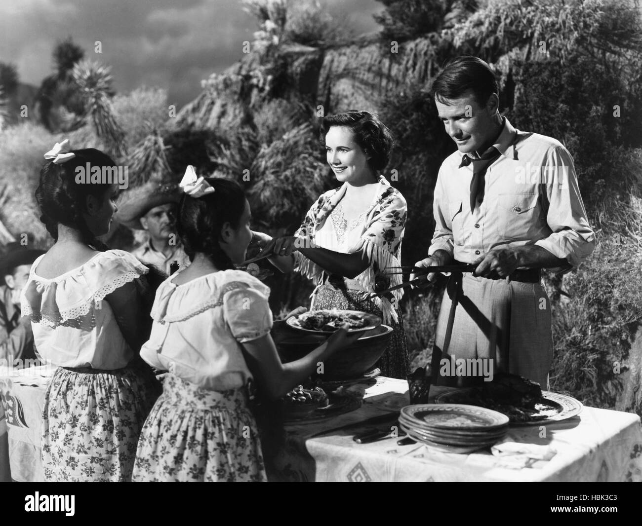 THE CAPTURE, from left, Teresa Wright, Lew Ayres, 1950 Stock Photo - Alamy