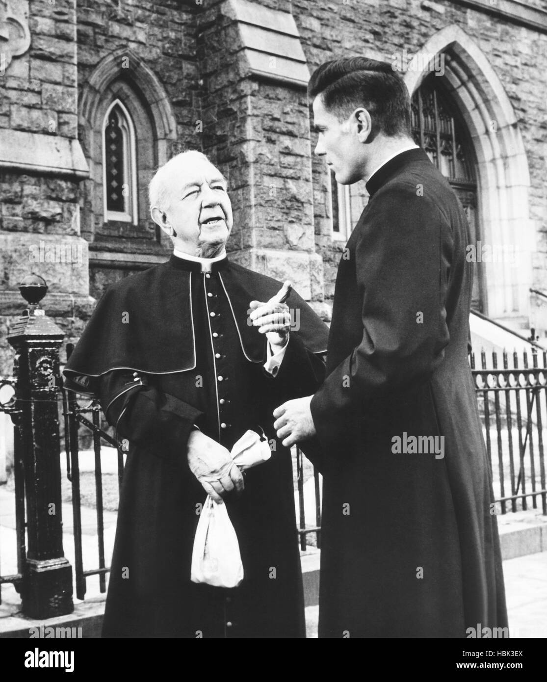 THE CARDINAL, from left: Cecil Kellaway, Tom Tryon, 1963 Stock Photo ...