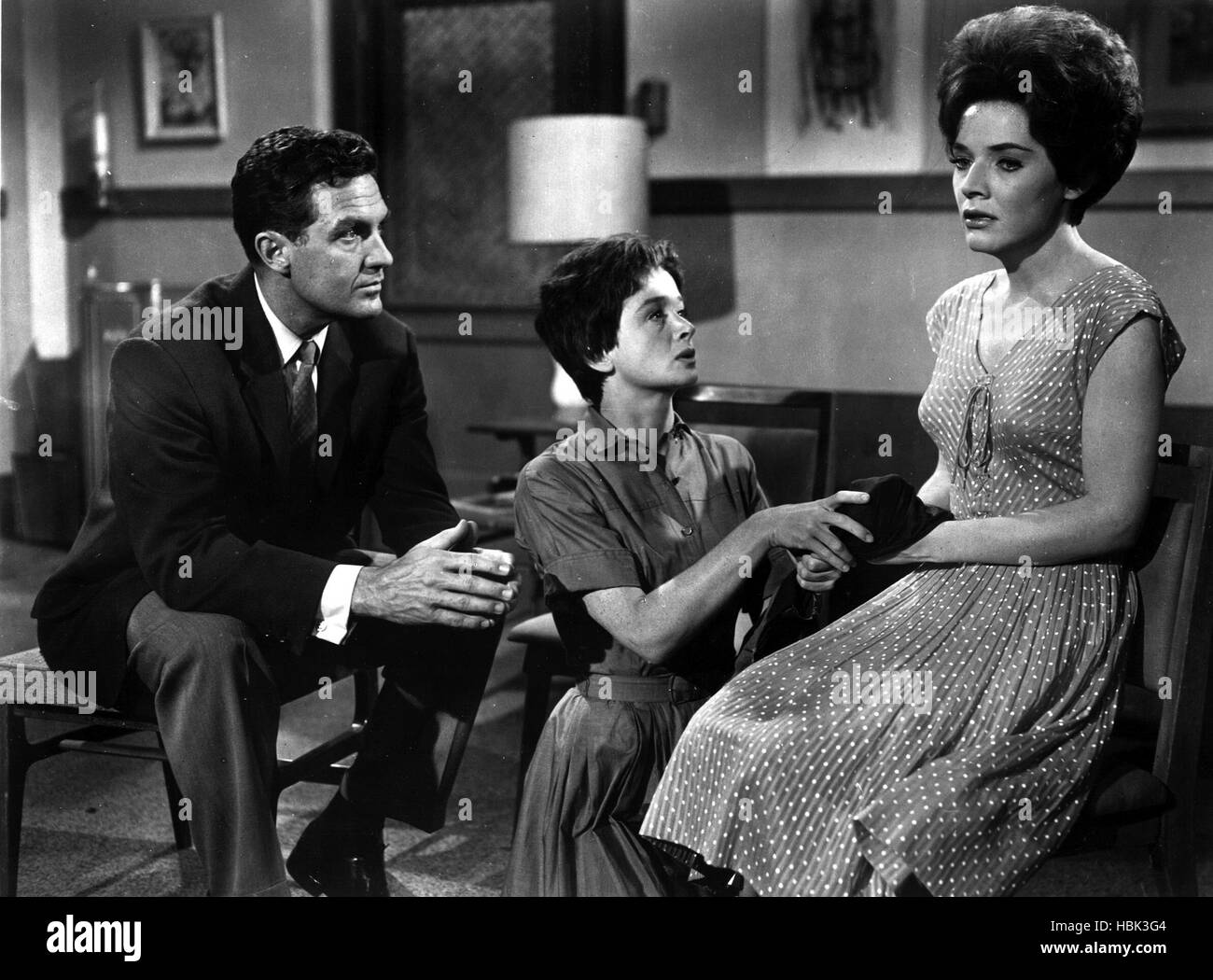 THE CARETAKERS, Robert Stack, Barbara Barrie, Polly Bergen, 1963 Stock ...