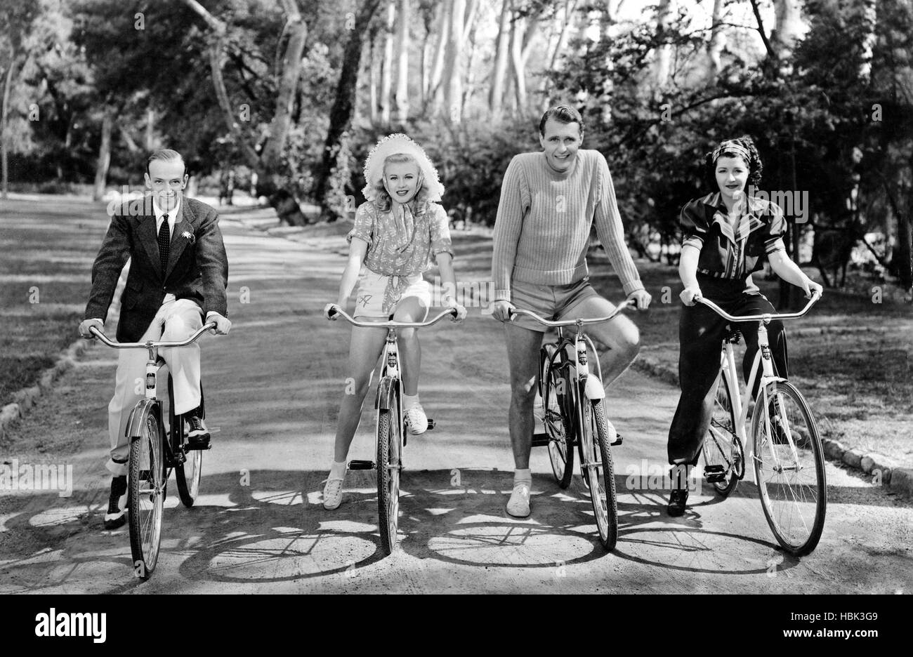 CAREFREE, Fred Astaire, Ginger Rogers, Ralph Bellamy, Luella Gear, 1938 ...