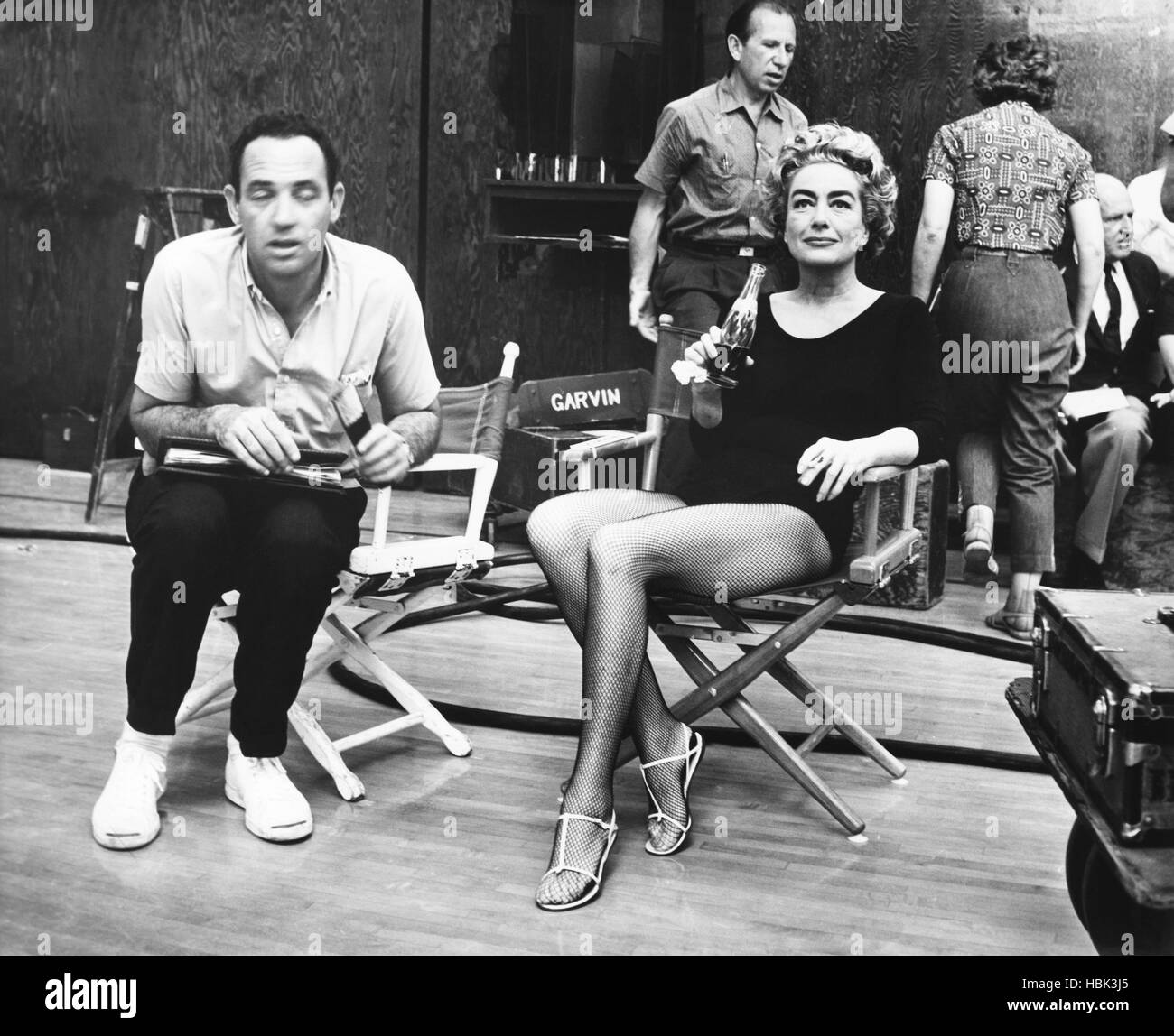 THE CARETAKERS, from left, screenwriter and producer Jerry Paris, Joan ...