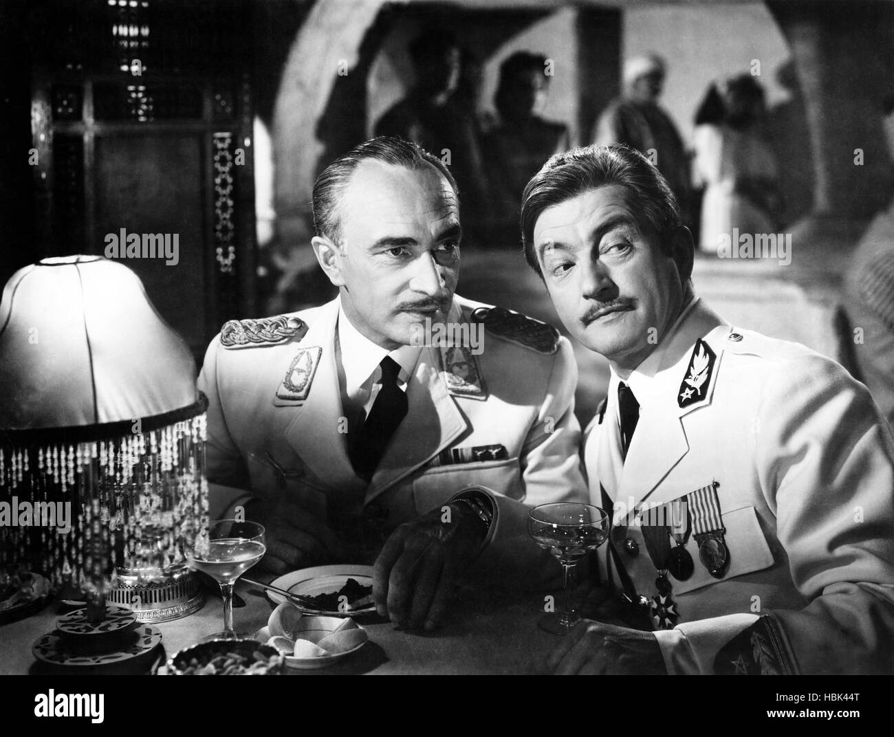 CASABLANCA, Conrad Veidt, Claude Rains, 1942 Stock Photo - Alamy