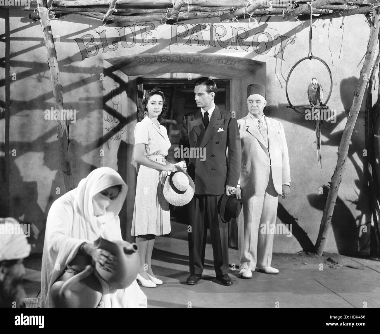 CASABLANCA, from left, Joy Page, Helmut Dantine, Sydney Greenstreet ...