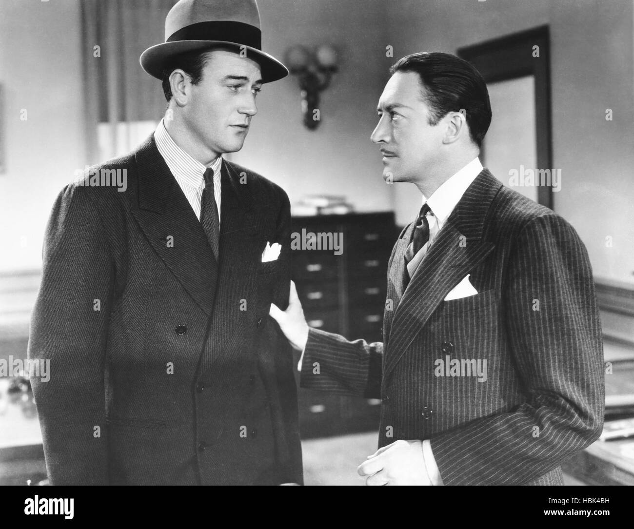 CALIFORNIA STRAIGHT AHEAD!, from left, John Wayne, Theodore von Eltz ...