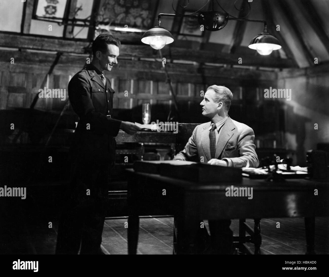 A CANTERBURY TALE, Sergeant John Sweet, Eric Portman, 1944 Stock Photo ...
