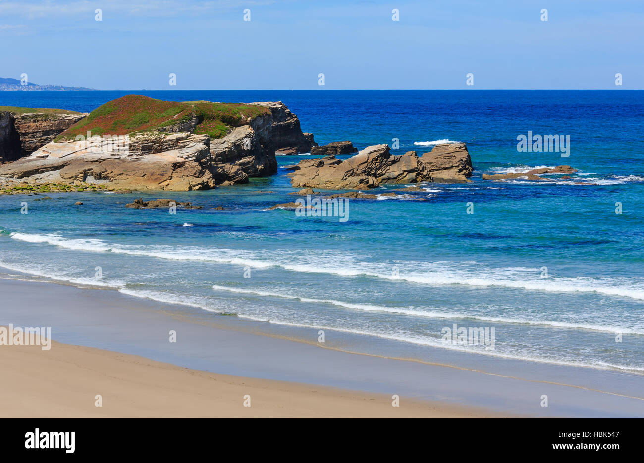 Atlantic sandy islas beach hi-res stock photography and images - Alamy