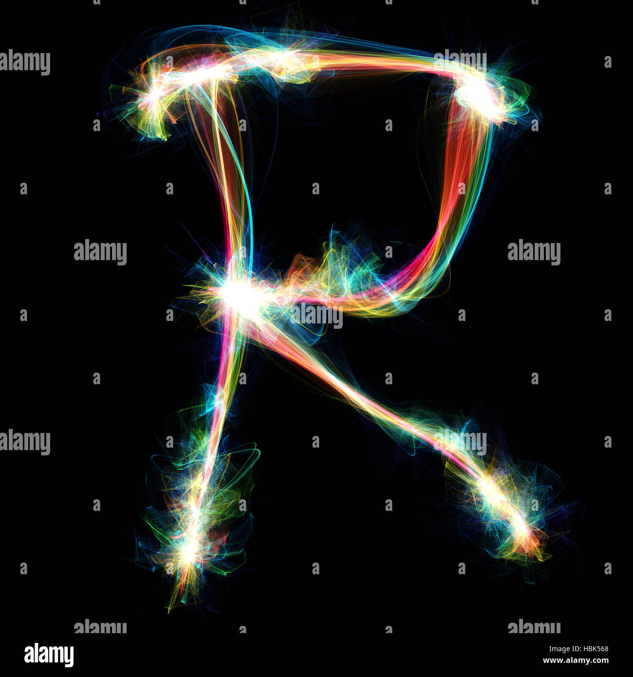 Plasma Letter - R Stock Photo - Alamy