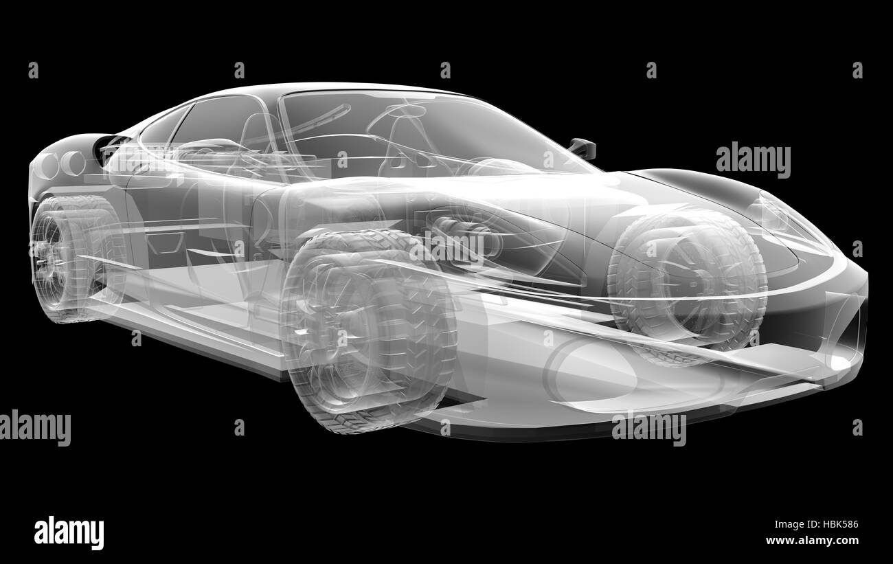 transparent sport car Stock Photo - Alamy