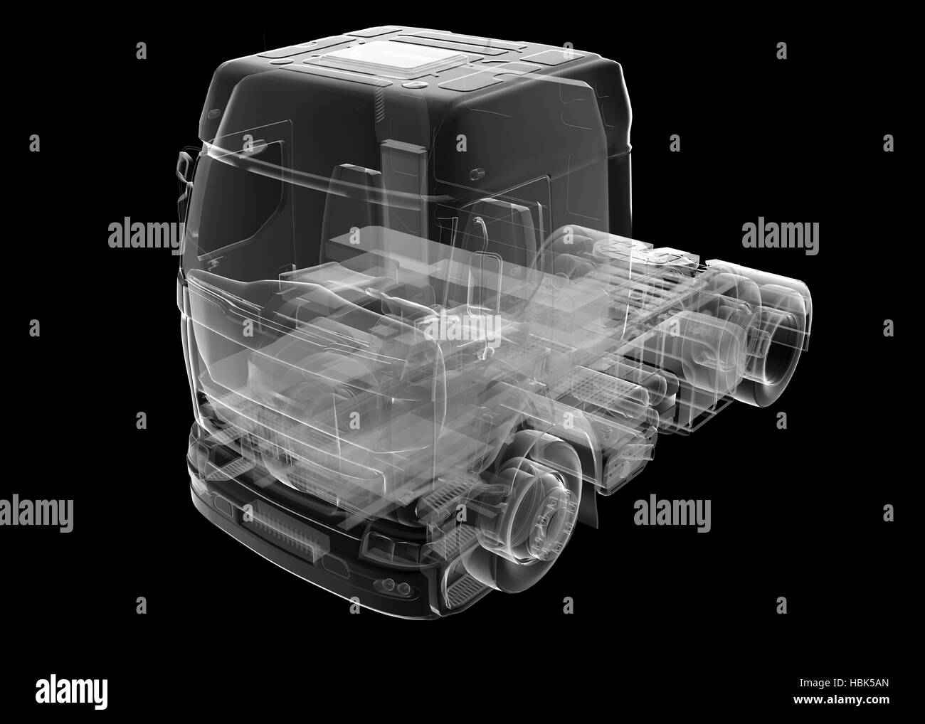 isolated transparent lorry truck Stock Photo - Alamy