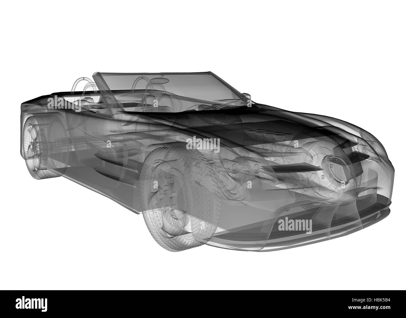 transparent sport car isolated Stock Photo - Alamy