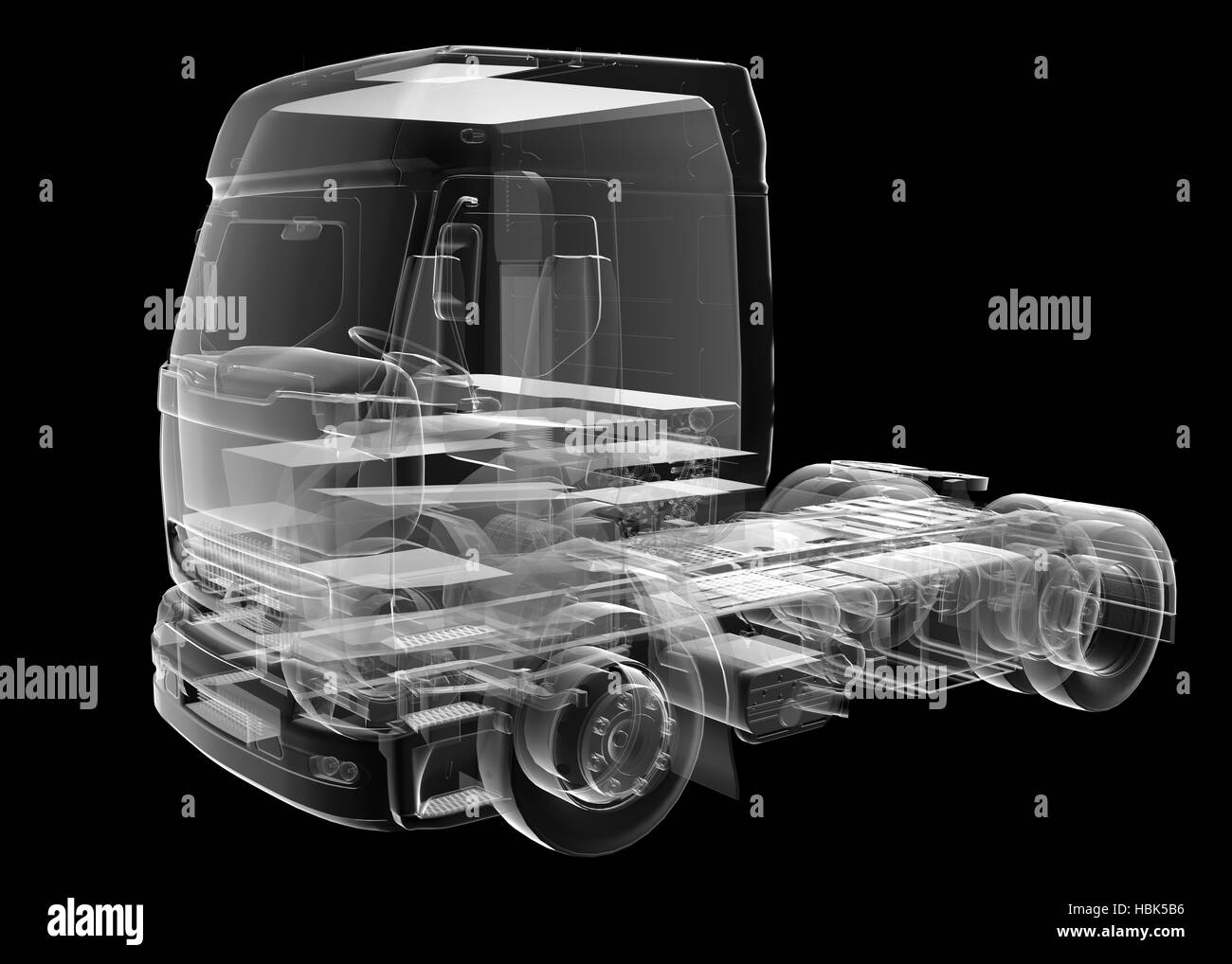 isolated transparent lorry truck Stock Photo - Alamy