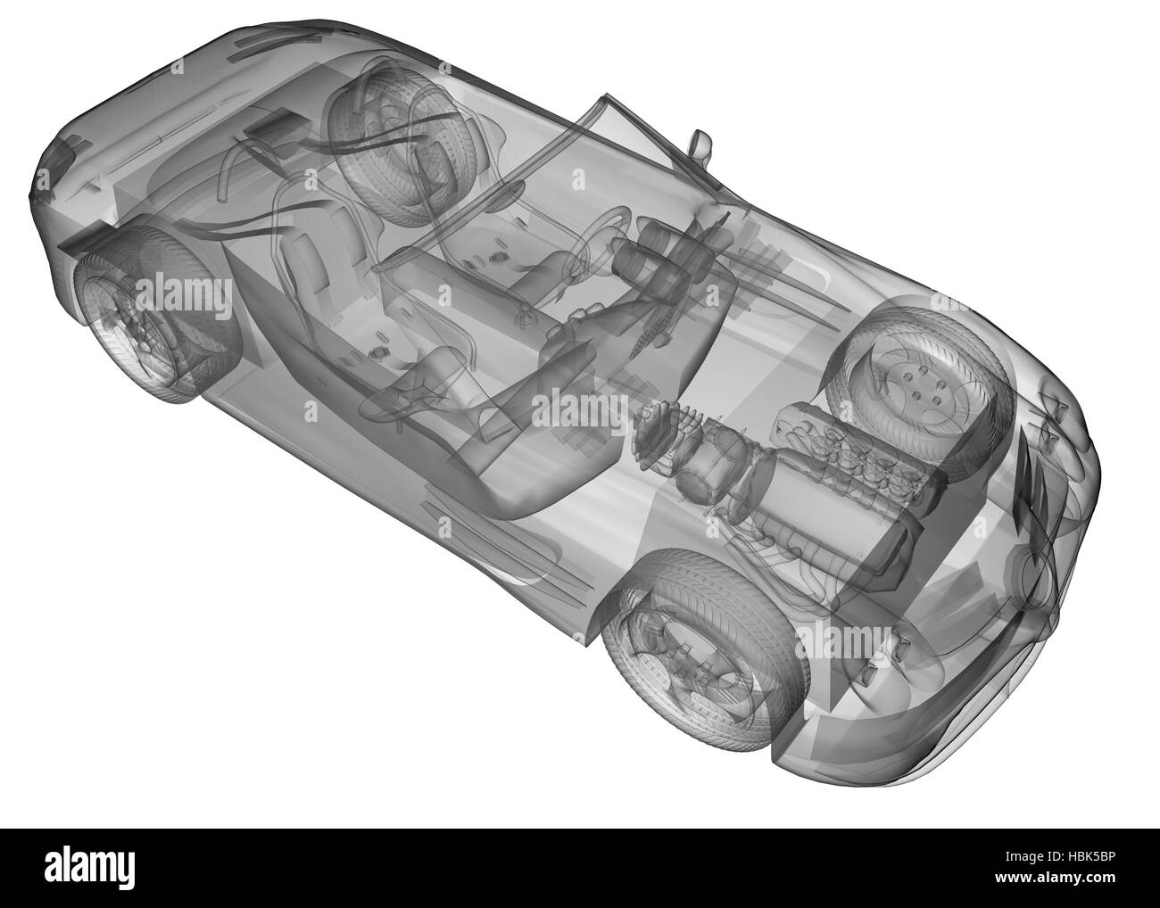 transparent sport car isolated Stock Photo - Alamy