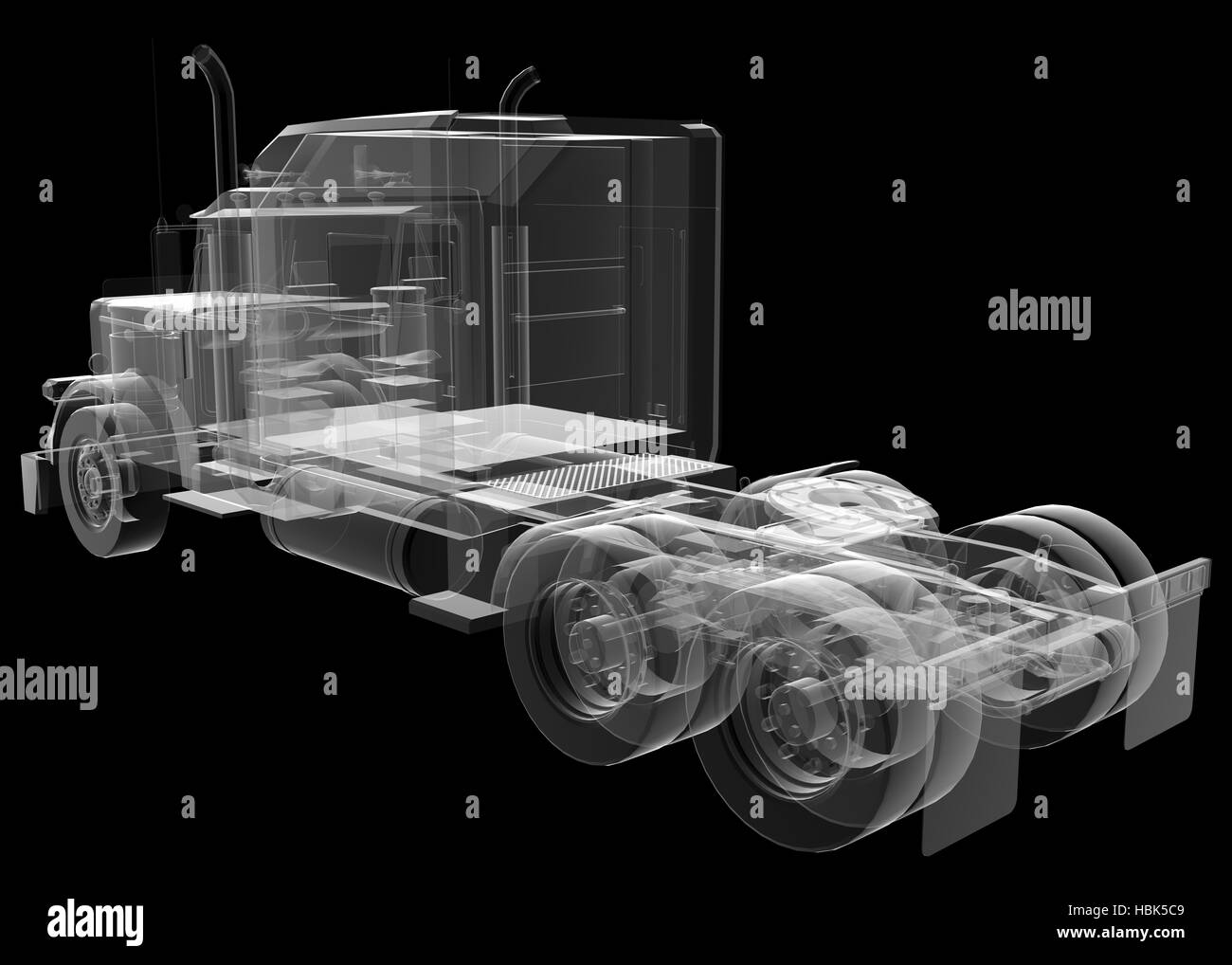 isolated transparent lorry truck Stock Photo - Alamy