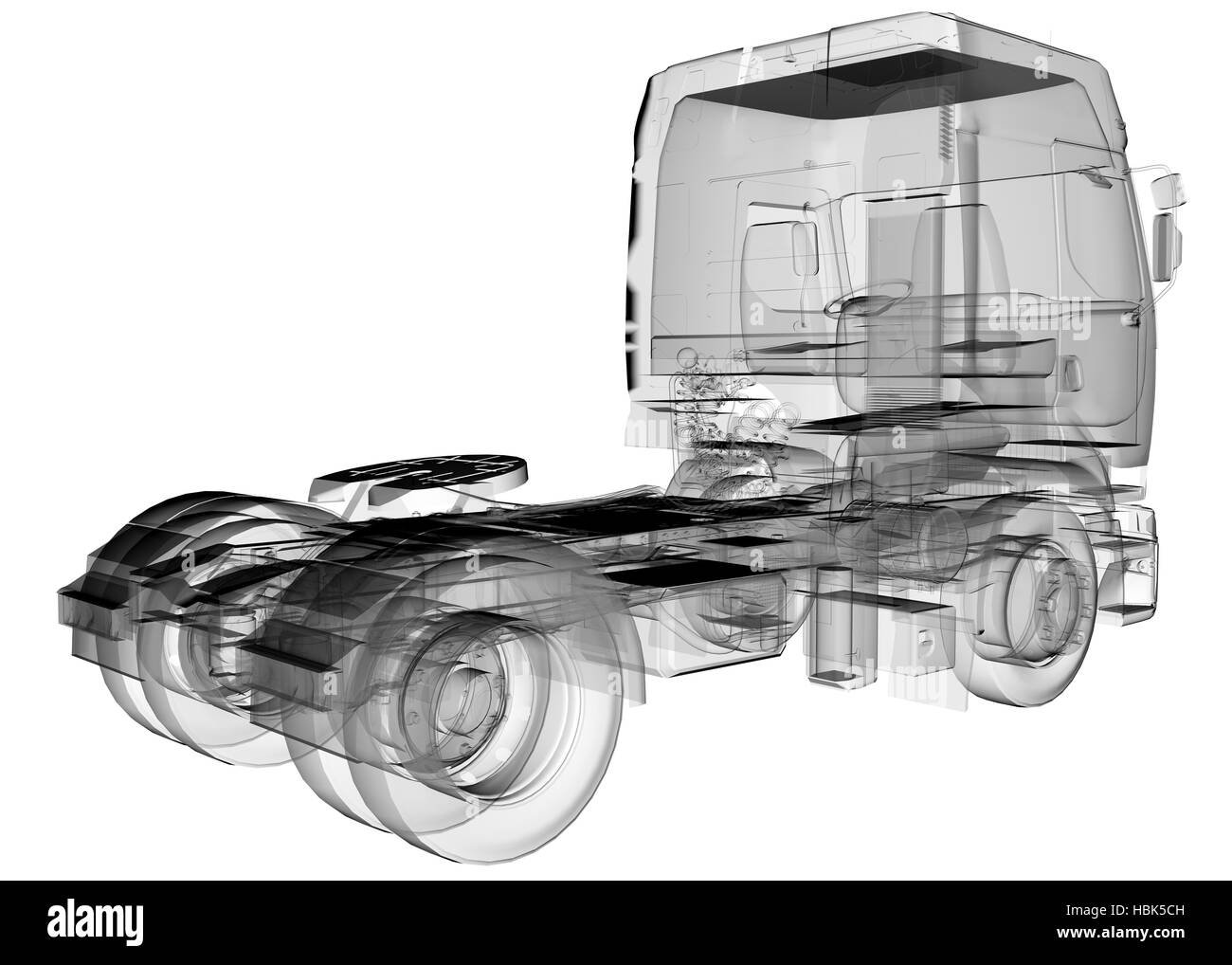 isolated transparent lorry truck Stock Photo - Alamy