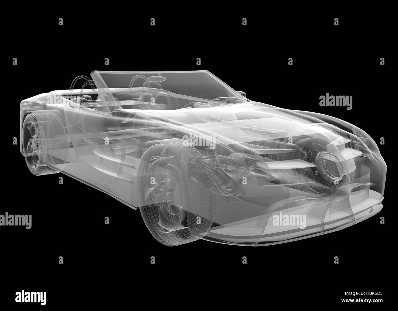 transparent sport car isolated Stock Photo - Alamy