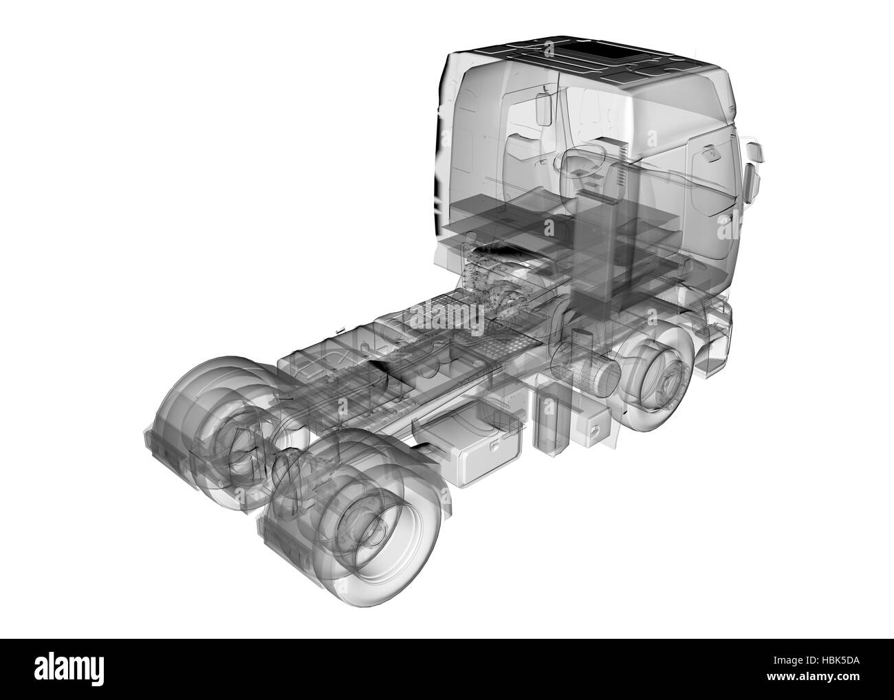 isolated transparent lorry truck Stock Photo - Alamy