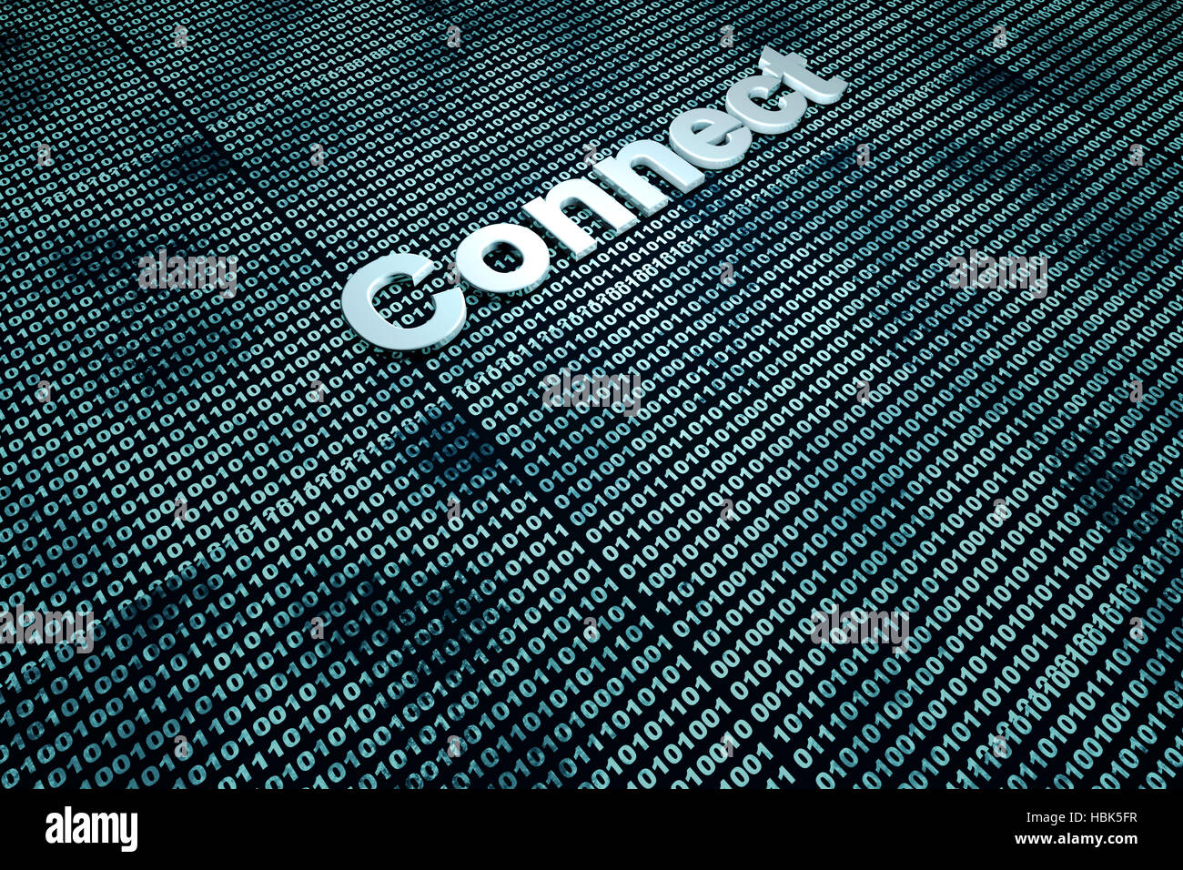 Binary Connect background Stock Photo - Alamy