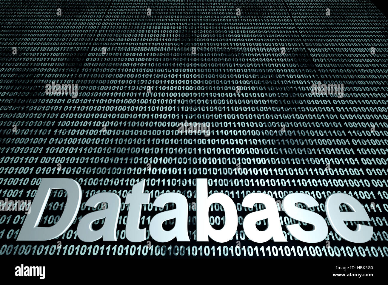 Binary Database background Stock Photo - Alamy