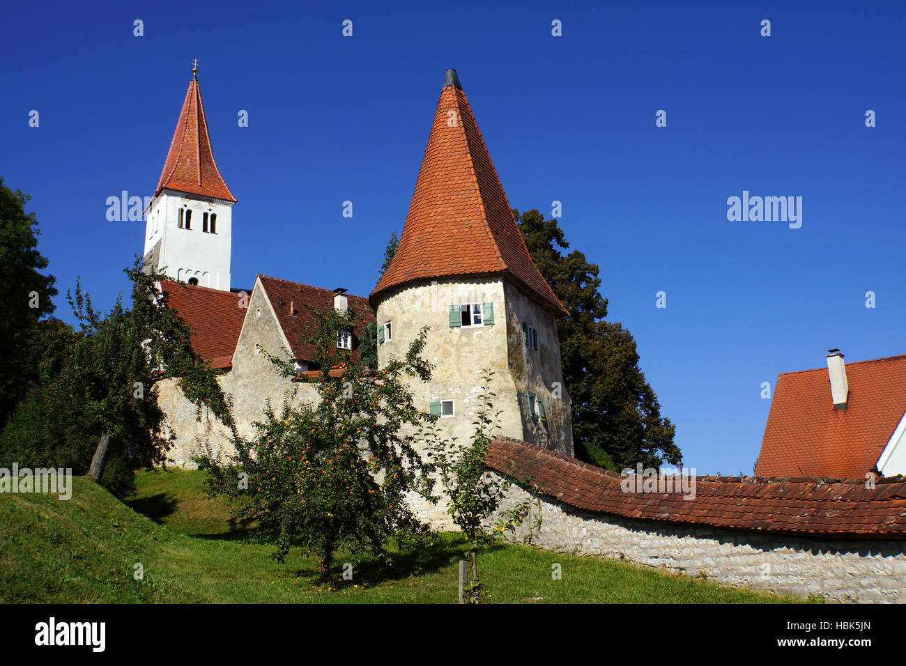 romanic basilica Saint Martin Stock Photo - Alamy