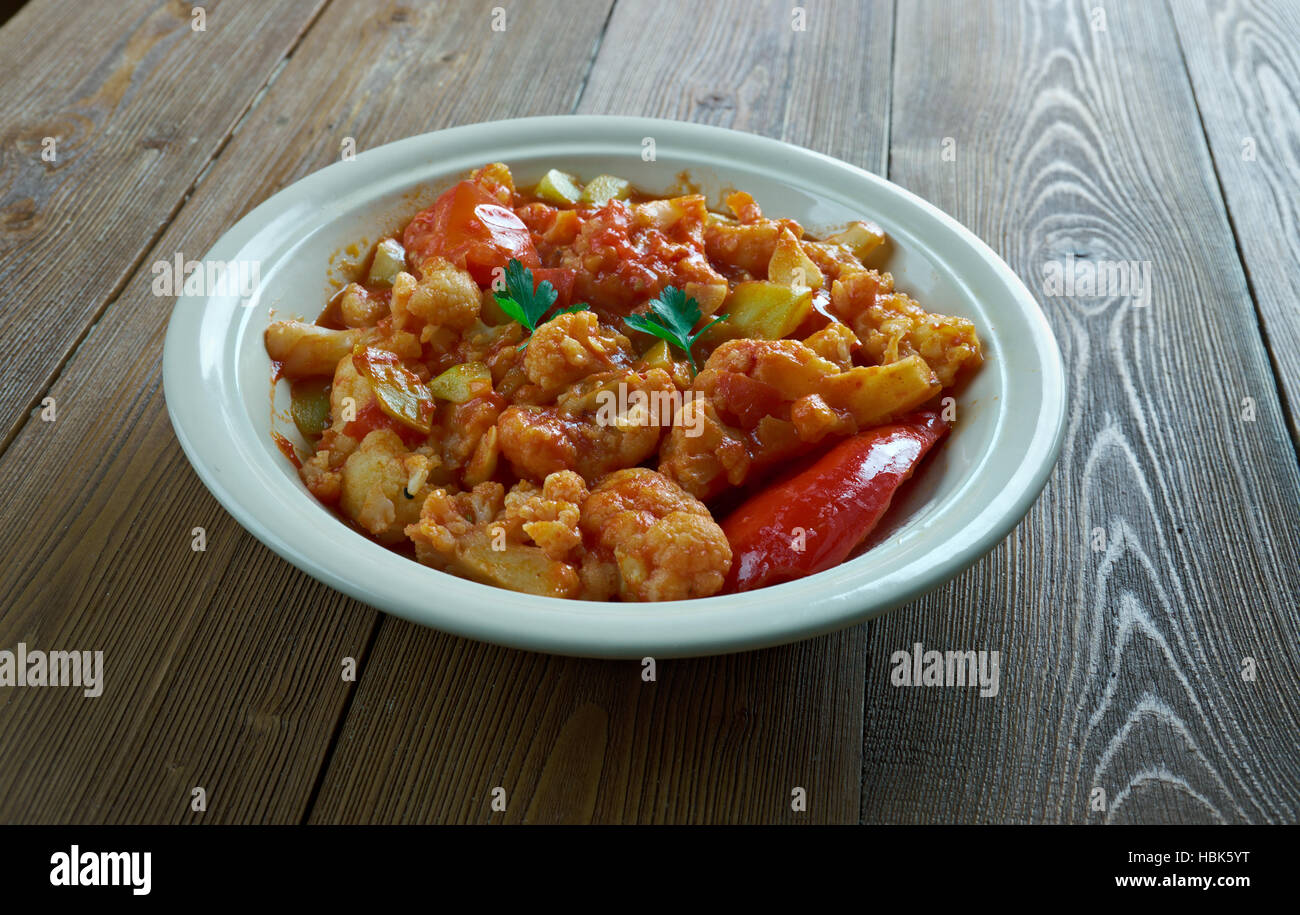 Turkish vegetable dish Stock Photo - Alamy
