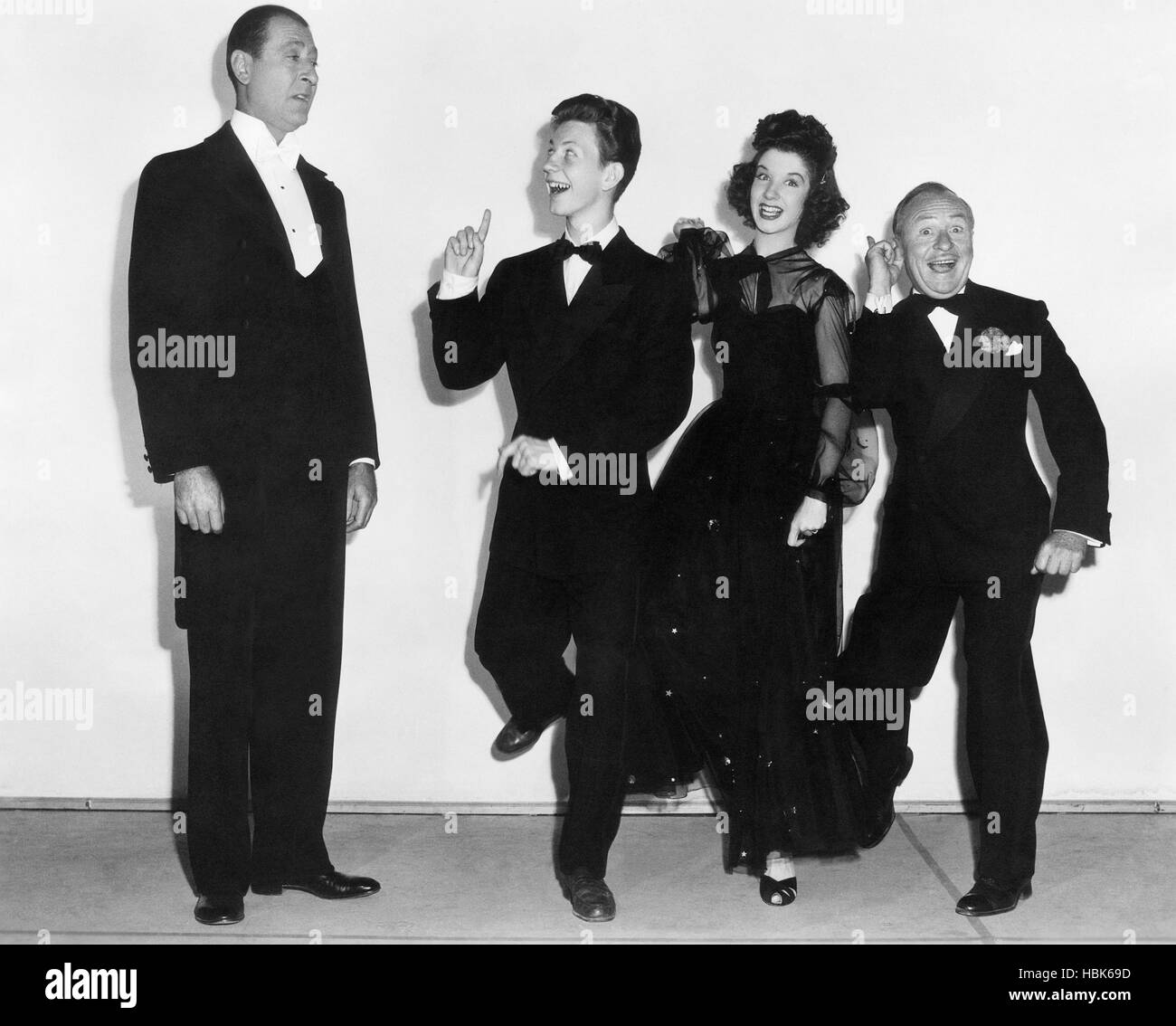 CHIP OFF THE OLD BLOCK, from left, Arthur Treacher, Donald O'Connor ...