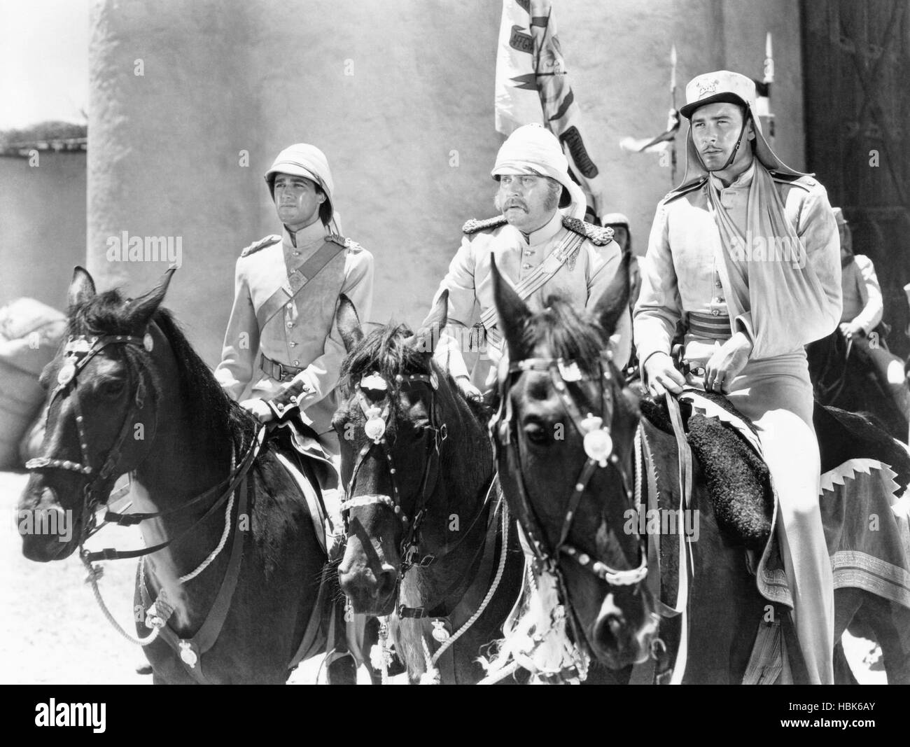 THE CHARGE OF THE LIGHT BRIGADE, from left: Patric Knowles, Nigel Bruce ...