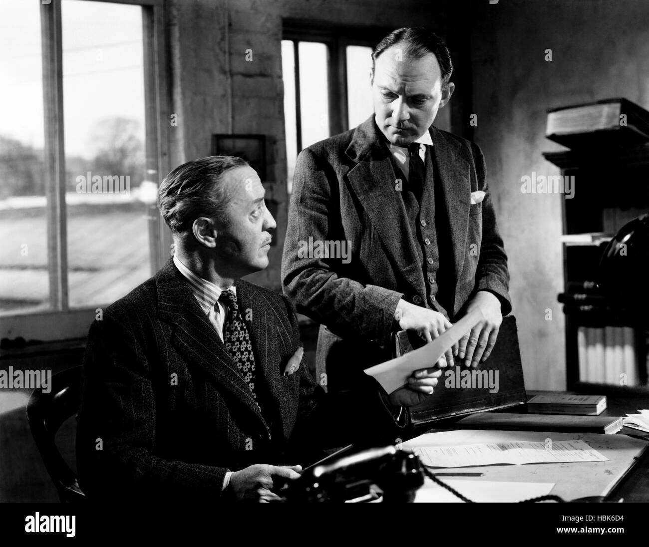CHANCE OF A LIFETIME, from left, Basil Radford, Russell Waters, 1950 ...