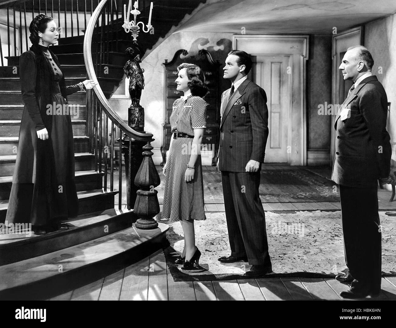 THE CAT AND THE CANARY, Gale Sondergaard, Paulette Goddard, Bob Hope ...