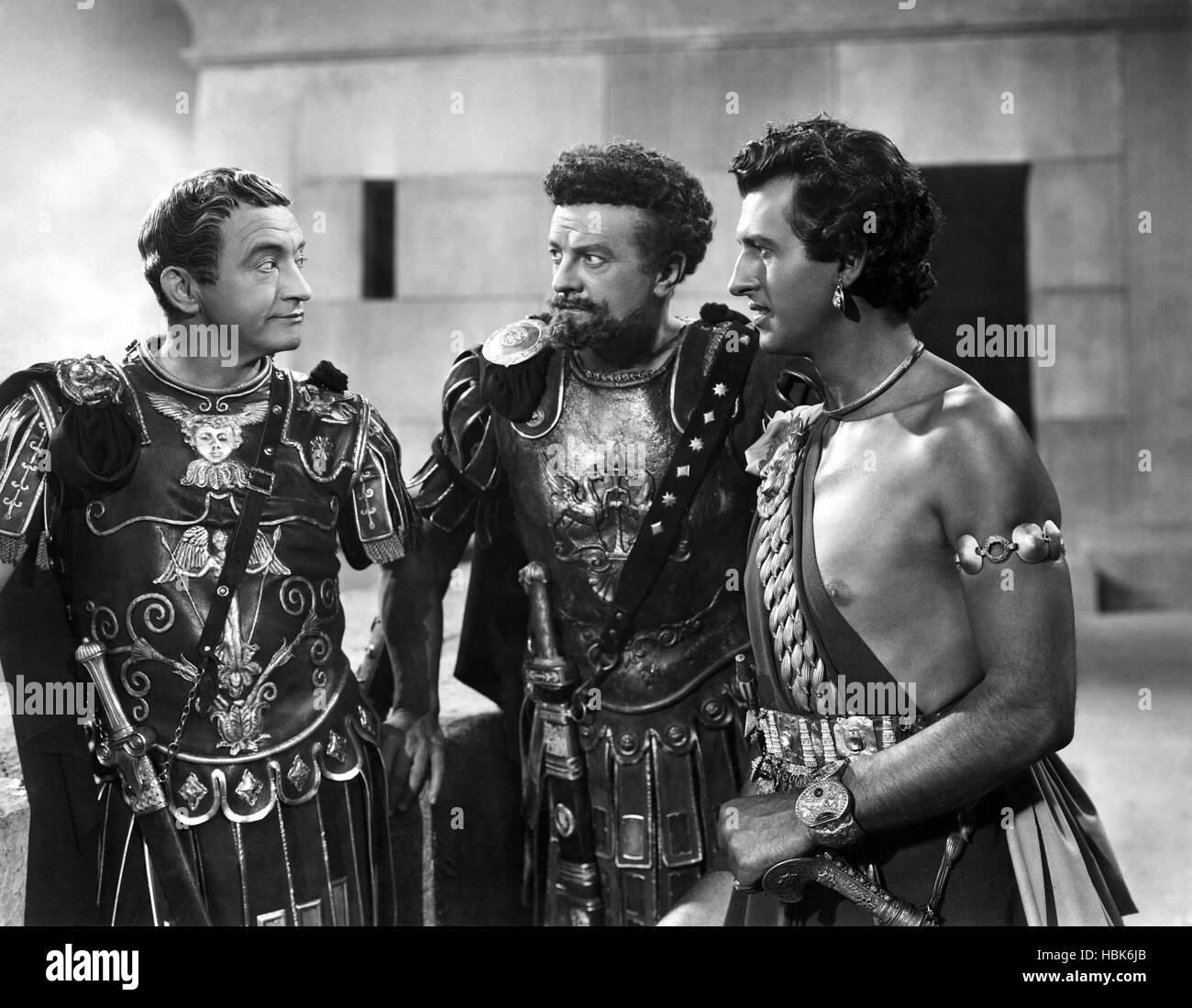 CAESAR AND CLEOPATRA, Claude Rains, Basil Sydney, Stewart Granger, 1945 ...