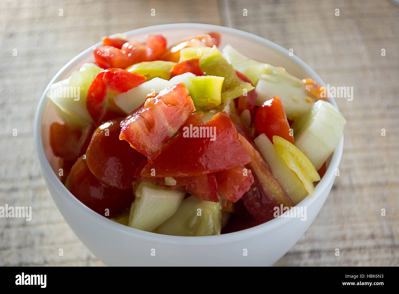 Fresh colorfull sallad Stock Photo - Alamy