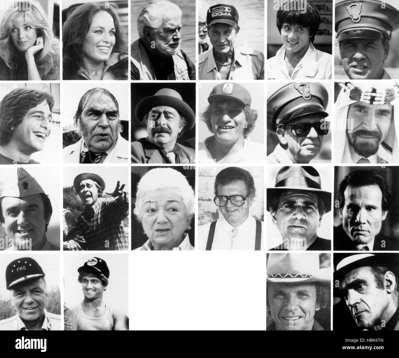 CANNONBALL RUN II, (top to bottom): Susan Anton, Catherine Bach, Foster ...