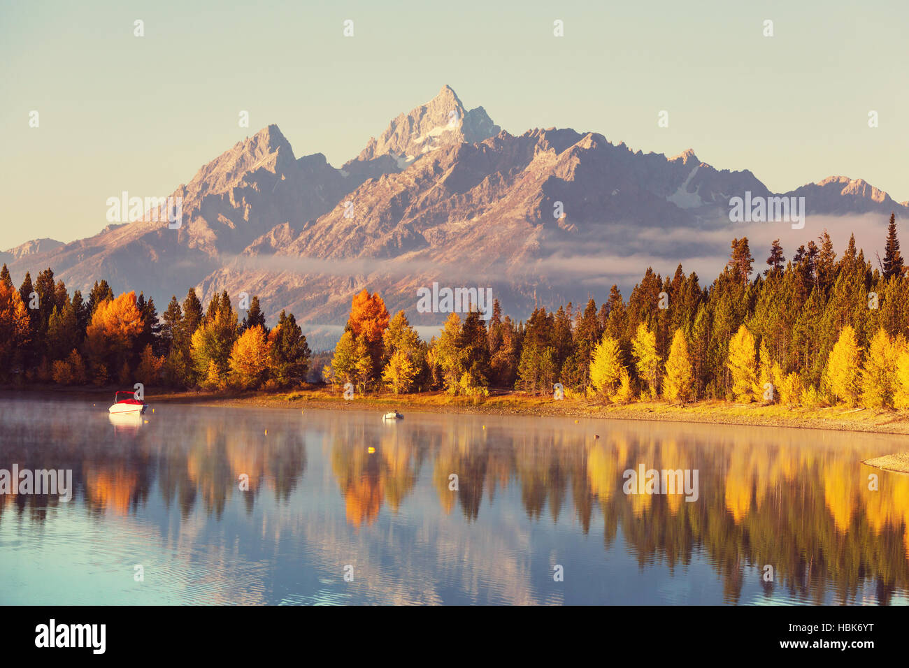 Autumn in Grand Teton Stock Photo - Alamy
