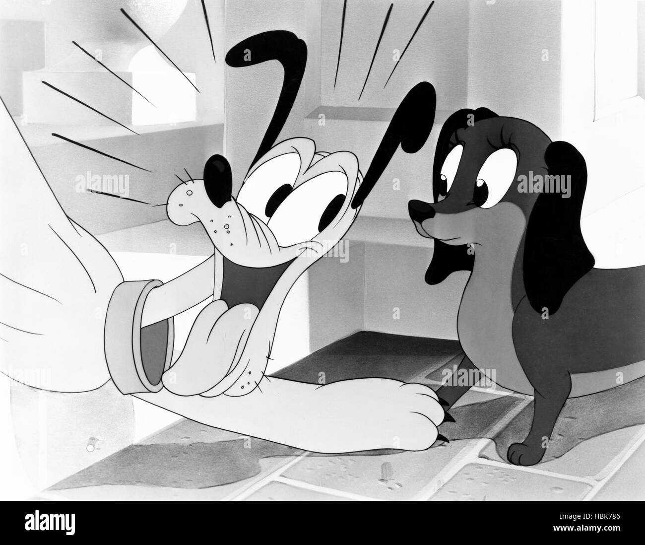 CANINE CASANOVA, Pluto (left), 1945 Stock Photo - Alamy