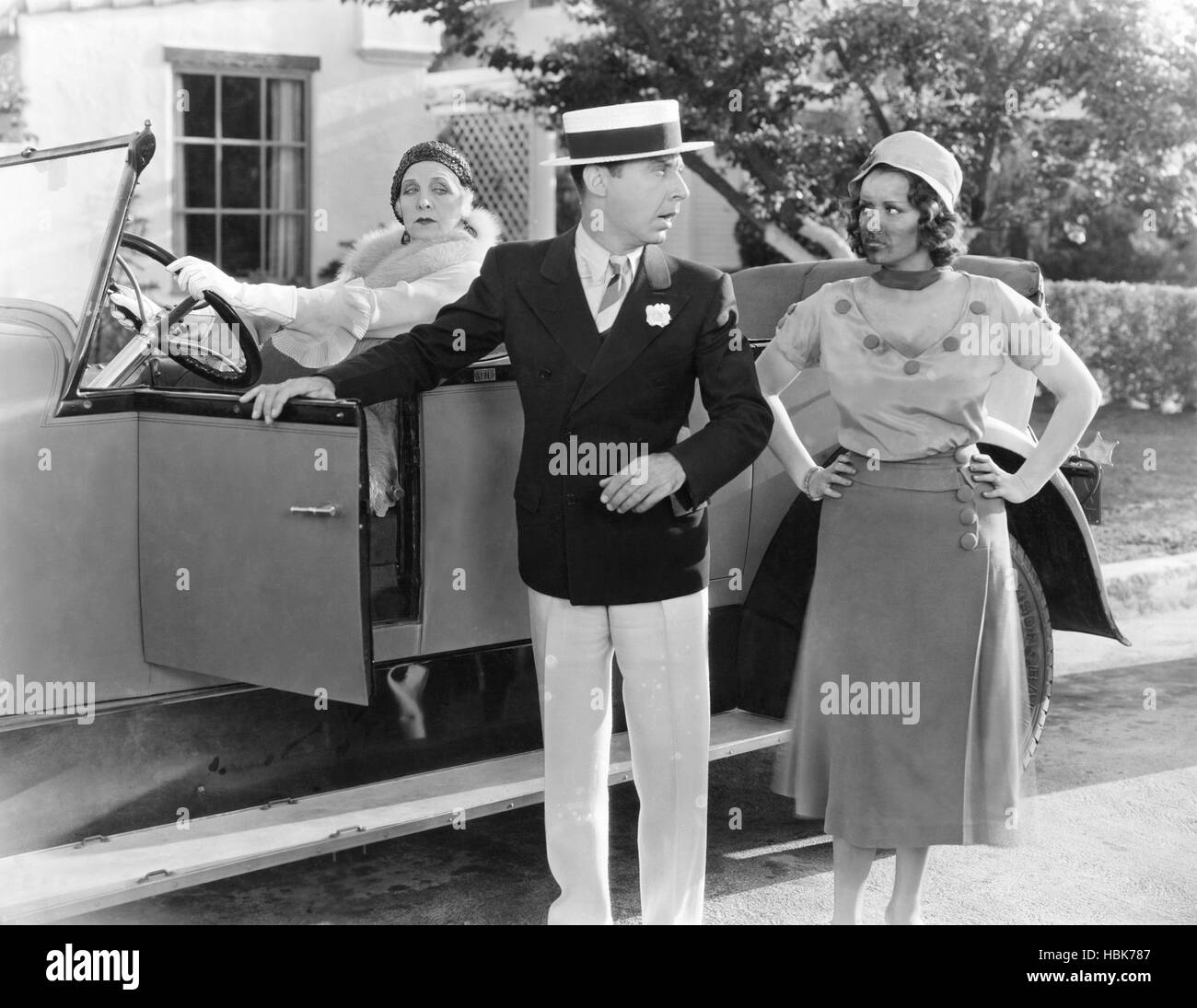 THE CANDID CAMERA, from left: Cecil Cunningham, Franklin Pangborn ...