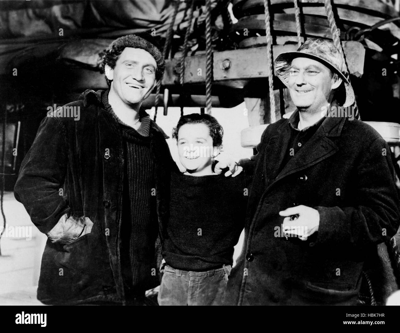 CAPTAINS COURAGEOUS, Spencer Tracy, Freddie Bartholomew, Lionel ...