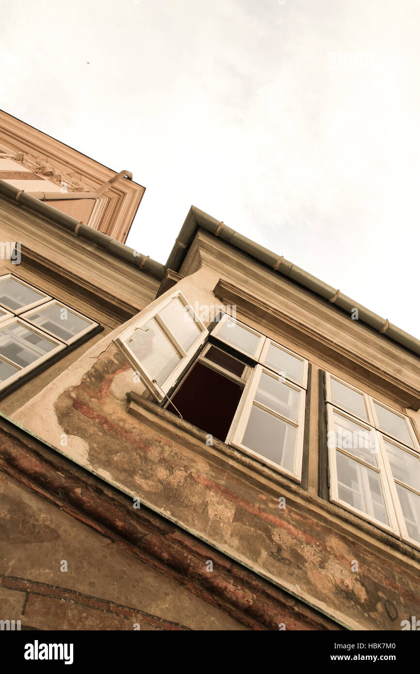 Historic architecture in Sopron Stock Photo - Alamy