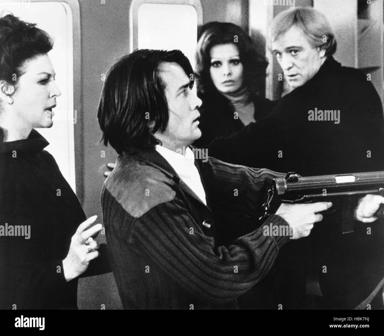 THE CASSANDRA CROSSING, from left, Ava Gardner, Martin Sheen, Sophia ...