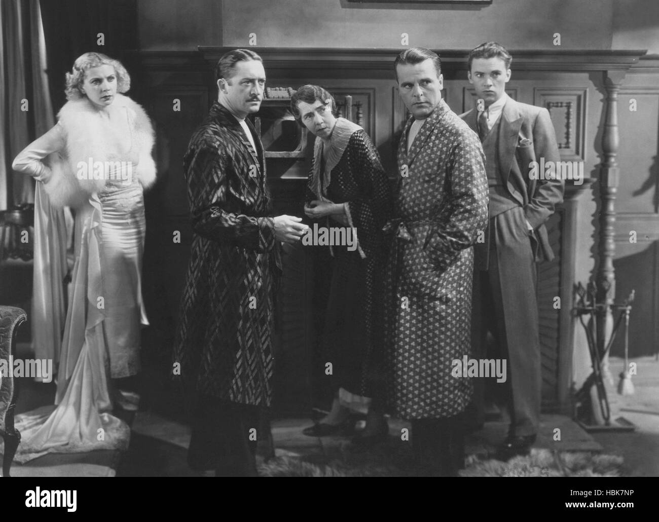 THE CAT CREEPS, from left: Lilyan Tashman, Theodore von Eltz, Elizabeth ...
