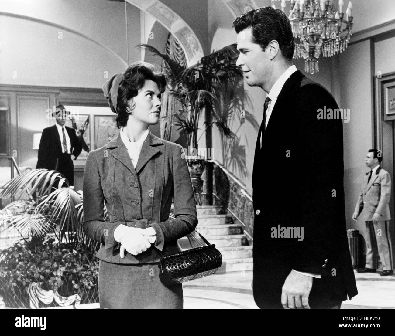 CASH McCALL, from left, Natalie Wood, James Garner, 1960 Stock Photo ...